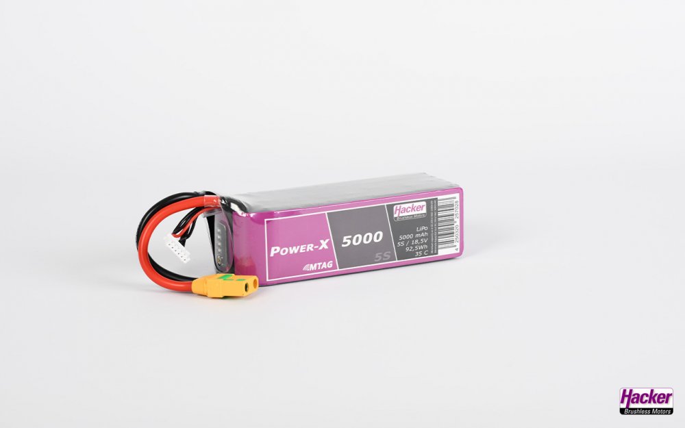 TOP WINGS :: TopFuel LiPo 35C Power-X 5000mAh 5S MTAG